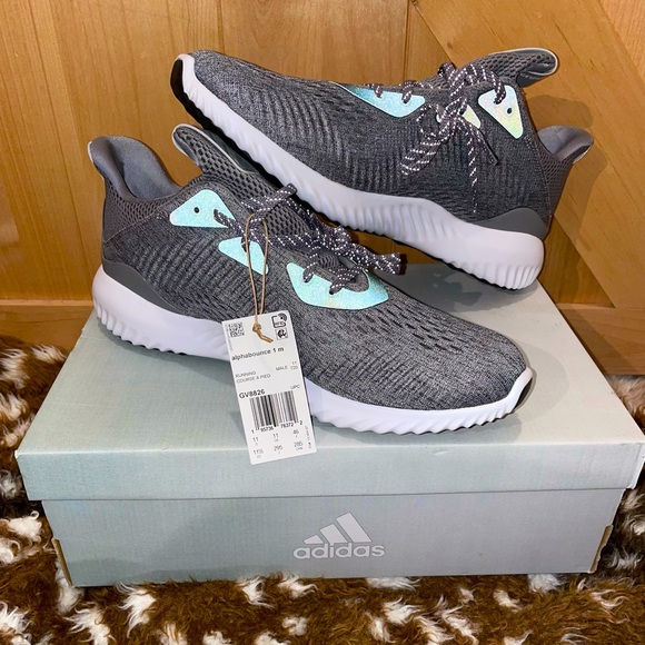 adidas | Shoes | Adidas Alpha Bounce End Plastic Waste Tennis Shoes ...